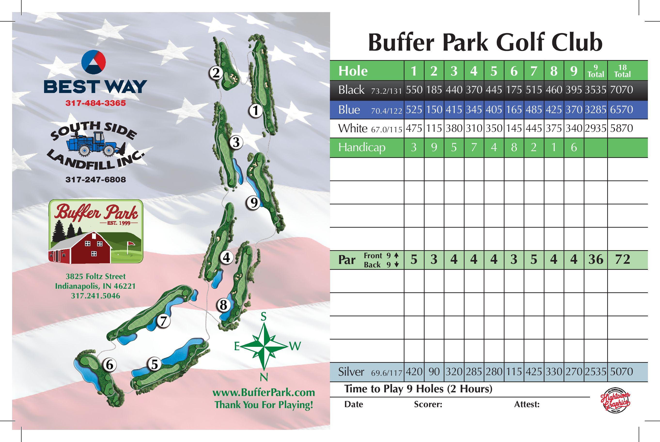 About Us - Buffer Park Golf Course - 9 Holes